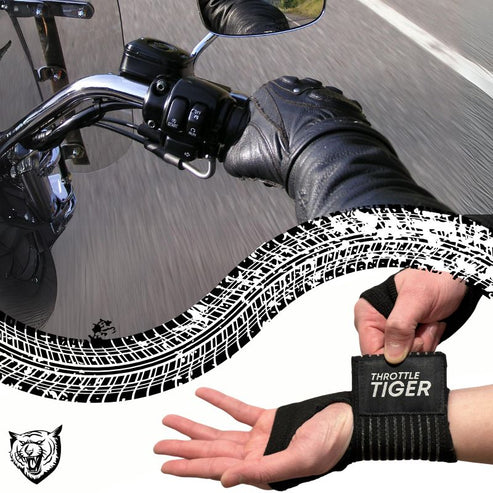 Motorcycle Wrist Support Brace - Ride Without Wrist Pain – Throttle Tiger