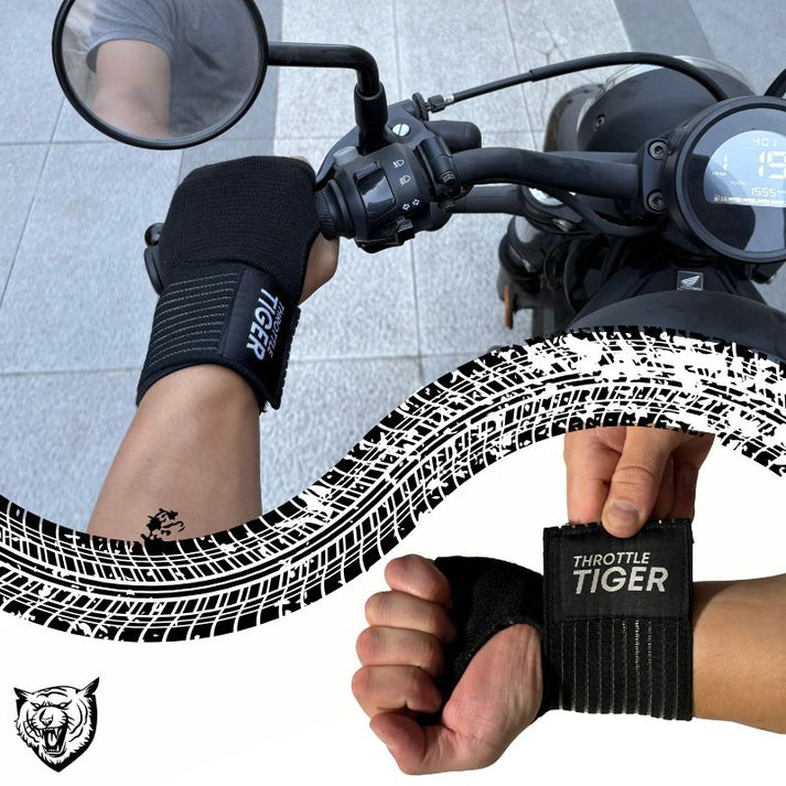 Motorcycle Wrist Support Brace - Ride Without Wrist Pain – Throttle Tiger
