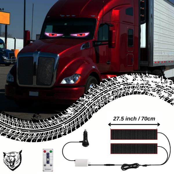 LED Windshield Evil Eyes For Car And Truck – Throttle Tiger